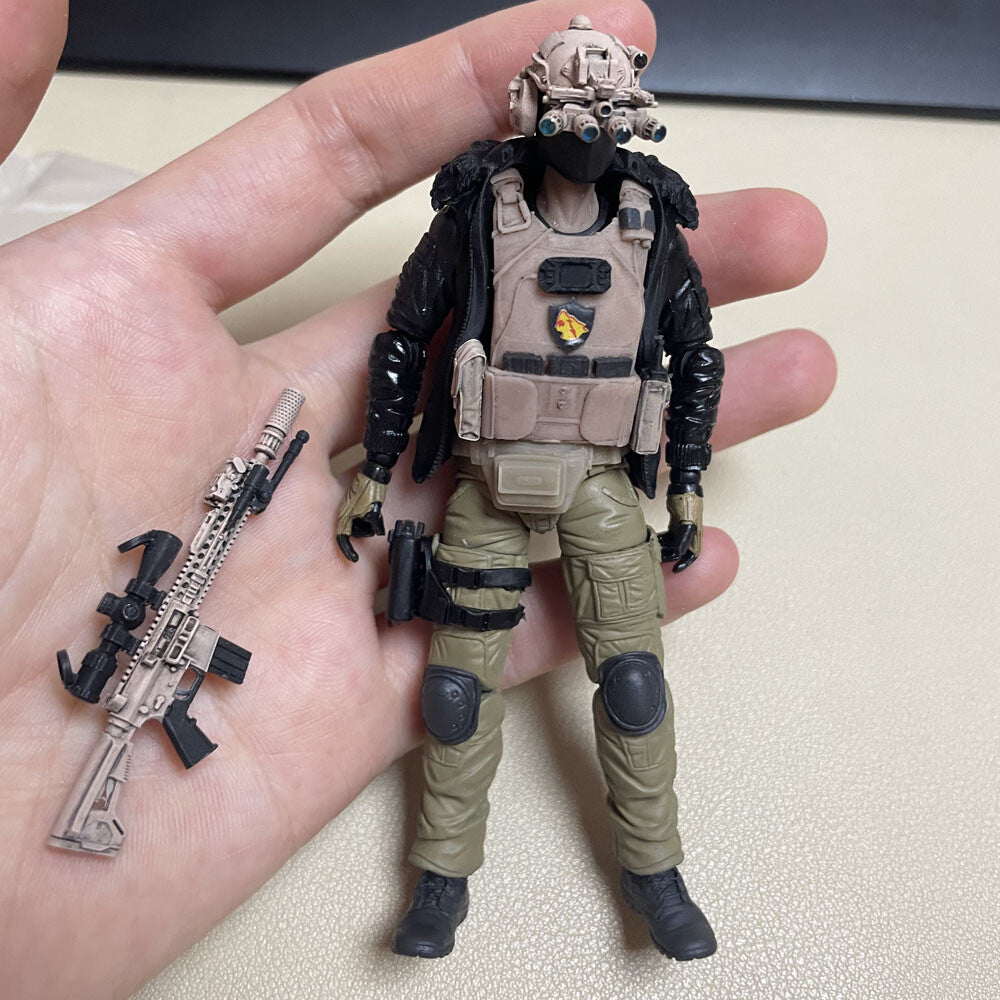 【PRE-ORDER】 Premium 1/18 Scale 3.75" Umber Eyes Soldier Aciton Figure ...
